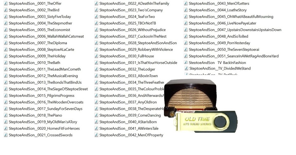 STEPTOE AND SON OLD TIME RADIO SHOW SHOWS OTR COMEDY MP3 AUDIO FORMAT ...