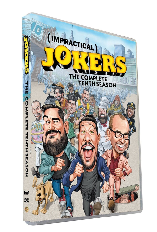 Impractical Jokers The Complete Series Season 1-10 (DVD 36-Disc Box Set ...