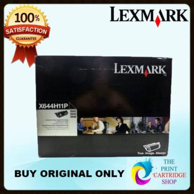 New & Genuine Lexmark X644H11P Black Toner Cartridge X642 X644 X646 ...