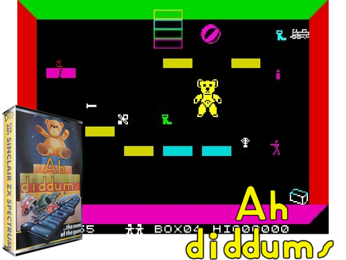 Sinclair Zx Spectrum 48K Spiel - Ah Diddums - Imagine - Getestet ...