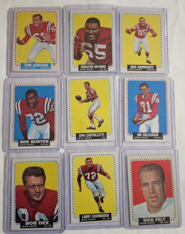 1964 Topps Football Complete Set W/All HOF’s GRADED MINT (BEST DEAL ON ...
