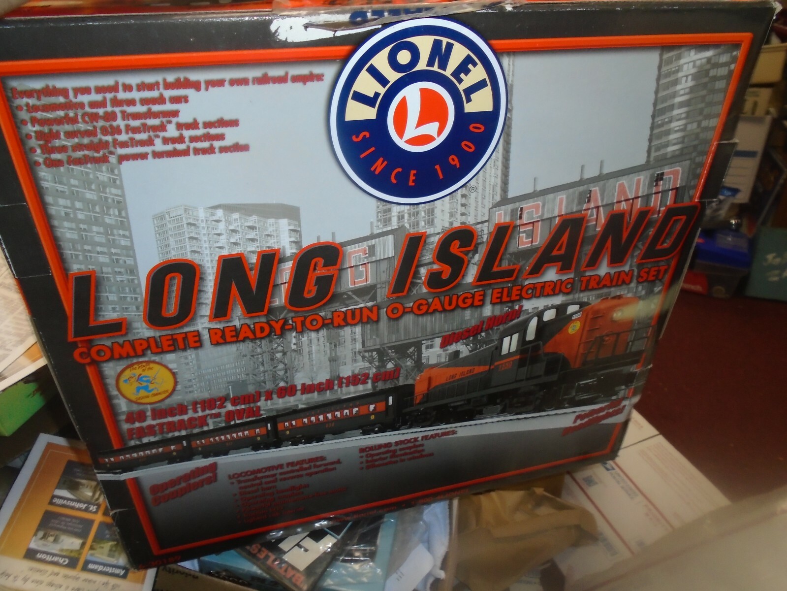 LIRR Cars Combo 2 Coaches From Lionel 30189 Long Island Rail Road ...