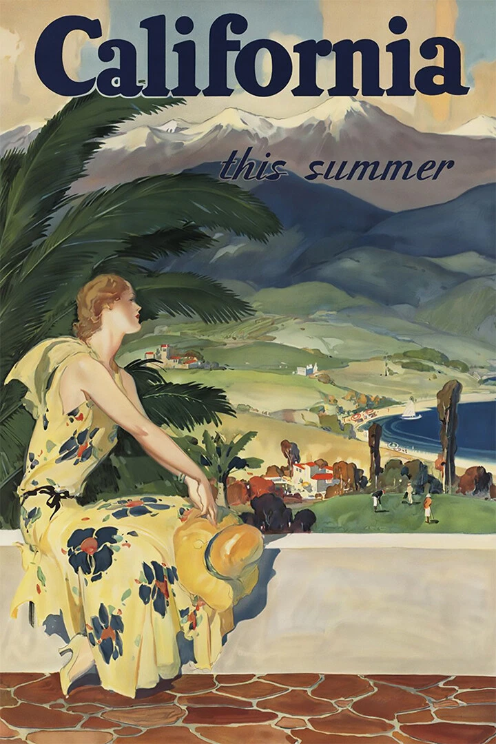 Vintage California Girl