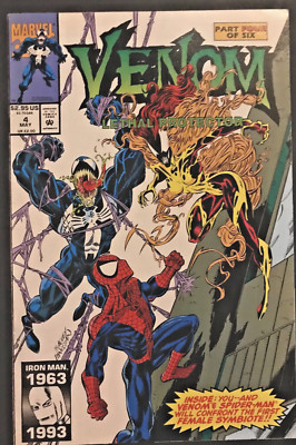 VENOM LETHAL PROTECTOR #4 1993- 1ST APP SCREAM-1ST CAMEO RIOT PHAGE ...