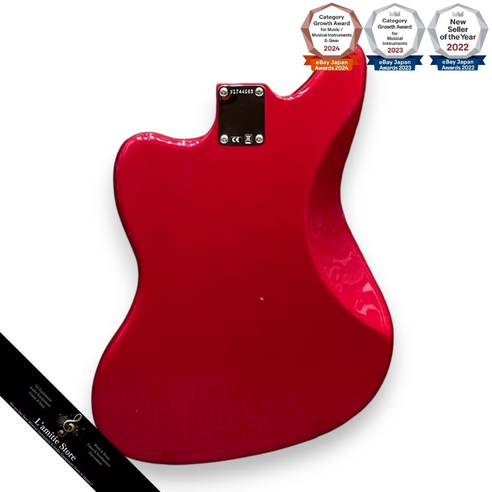 Fender American Original 60s Jaguar Electric Guitar Candy Apple Red ...