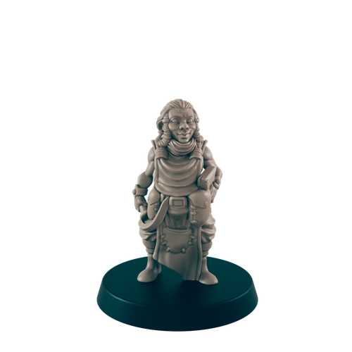 Dwarf Mini | Dwarven Female Blacksmith | Dungeons and Dragons NPC ...