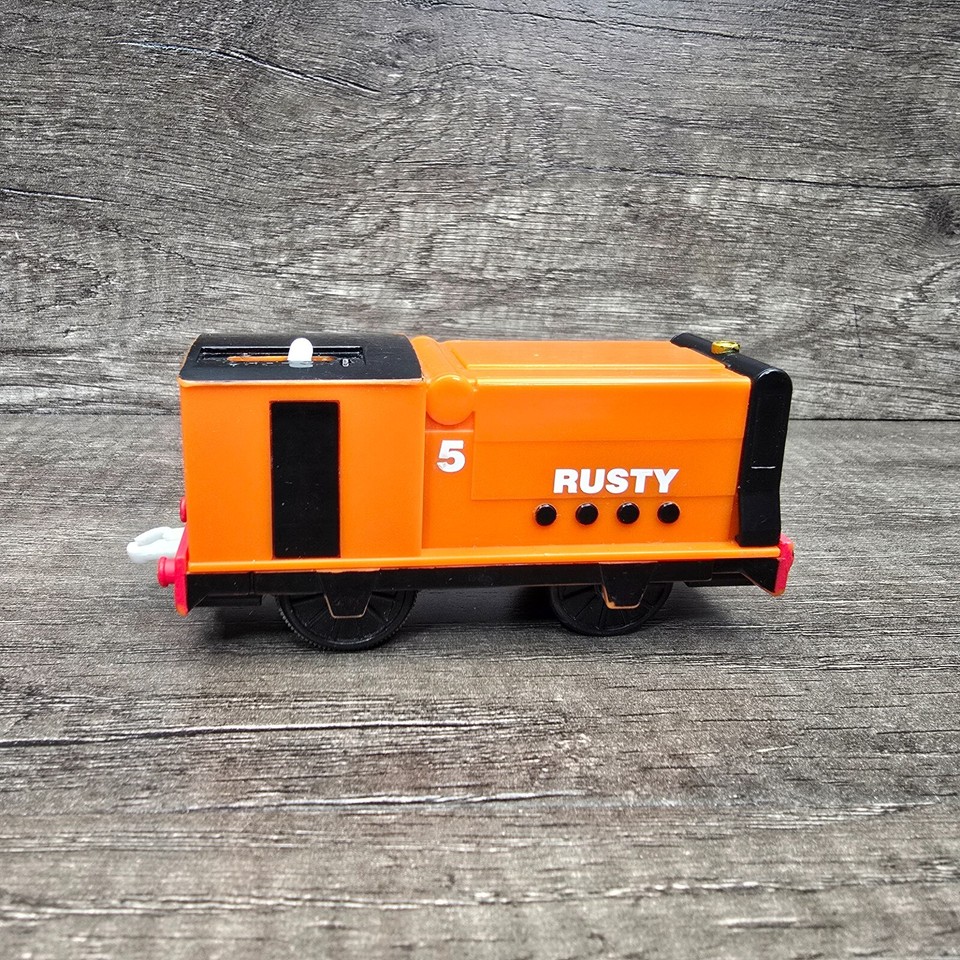 Thomas & Friends TrackMaster Rusty Motorized Train Engine | eBay