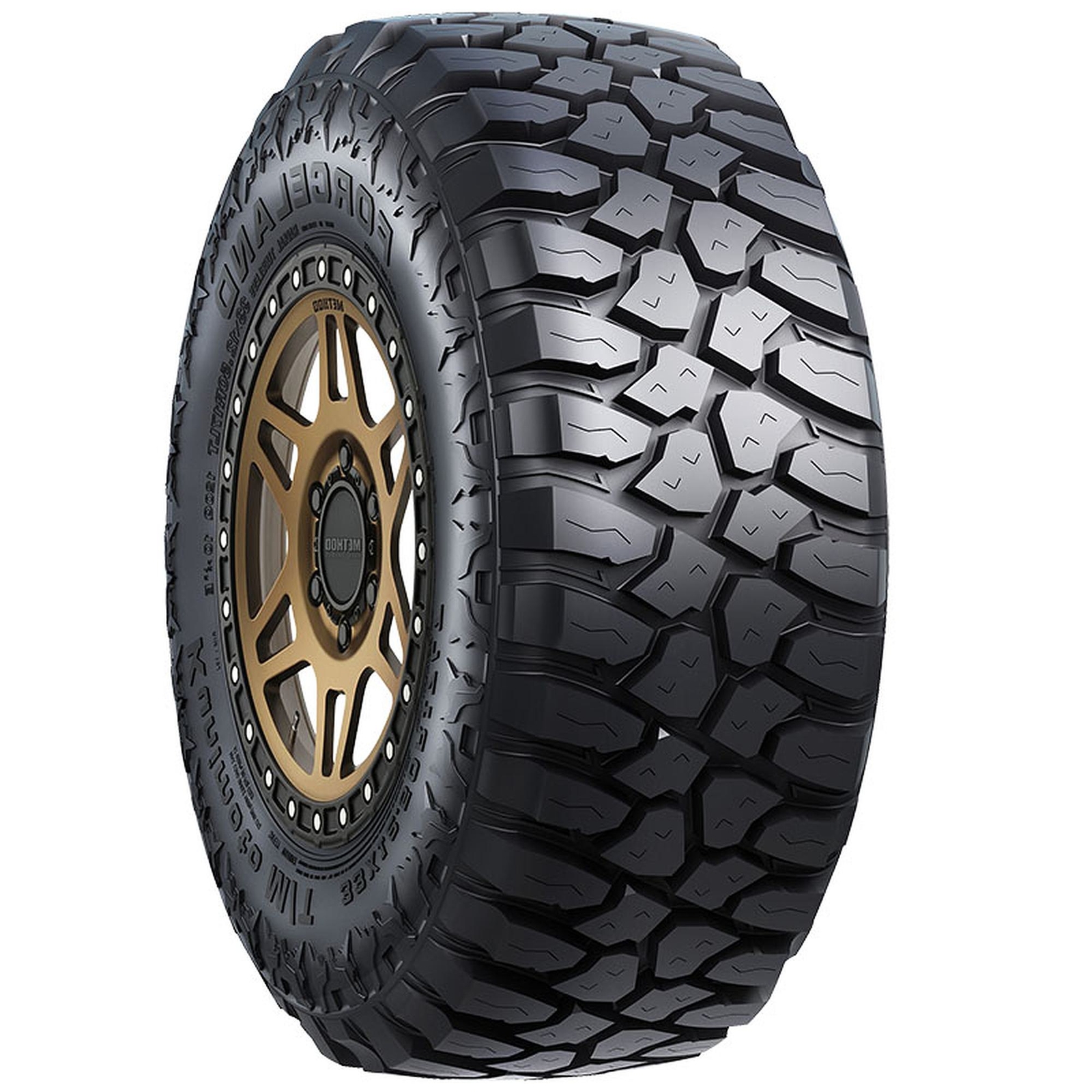 4 New Forceland Rebel Hawk M/t - Lt33x12.50r22 Tires 33125022 33 12.50 ...