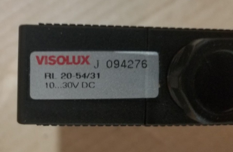VISOLUX PHOTOELECTRIC SENSOR- RL 20-54/31- 10...30V DC | eBay