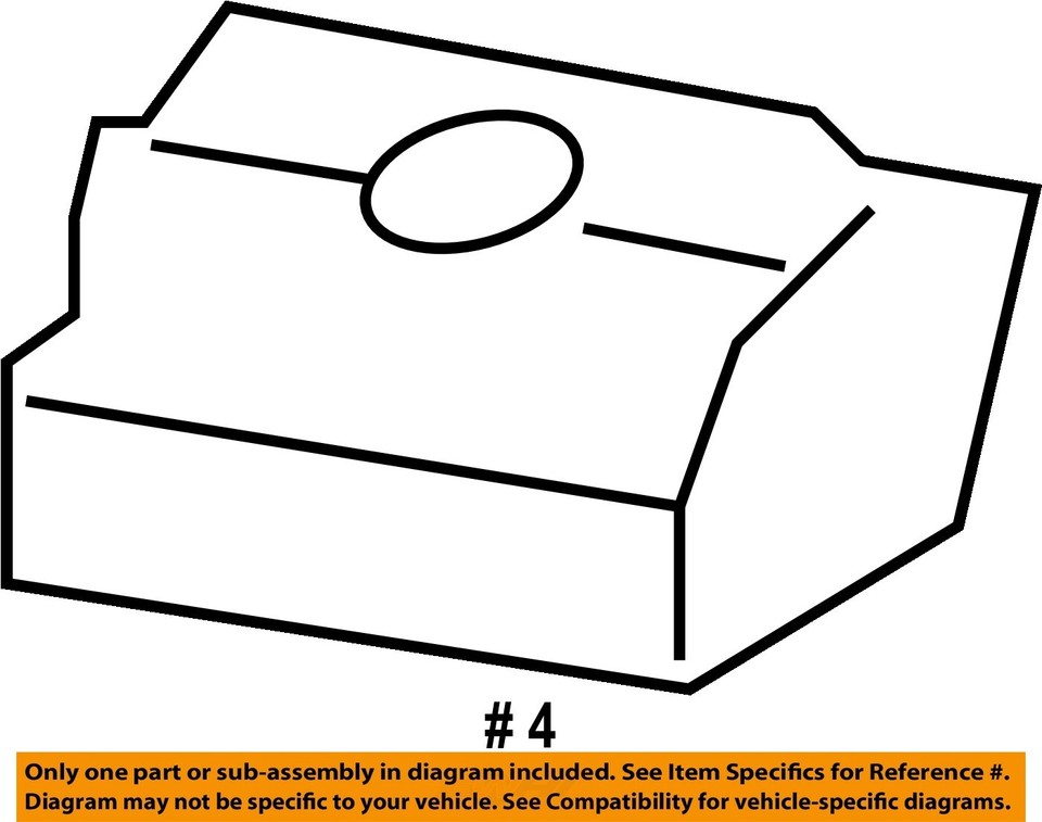 GM OEM 06-16 Impala Limited Hood Hood Components-Hood Bumper 15837687 ...