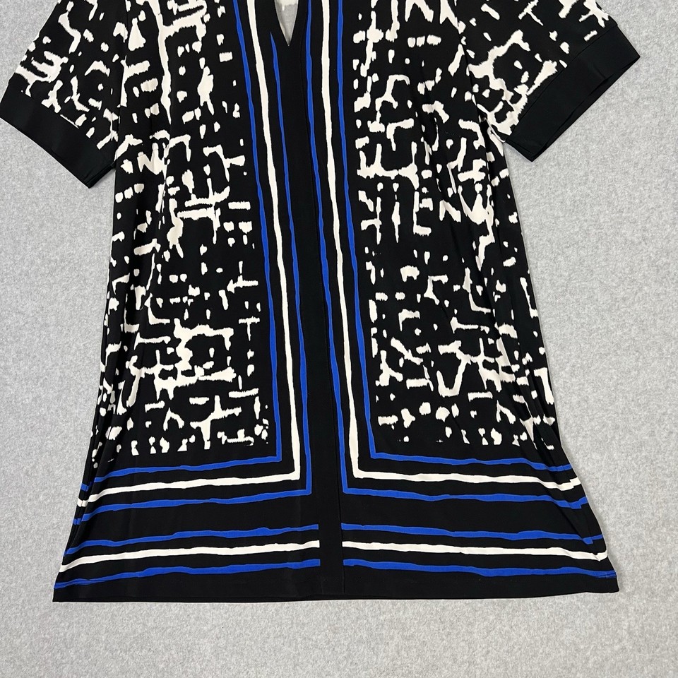 TS Taking Shape Virtuelle Top Womens XS 14 Plus Size Tunic Geometric ...