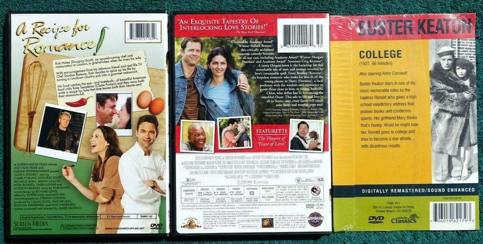 B1 GET3 Love's Kitchen Feast Of Love Gourmet Chef Gordon Ramsey Greg ...