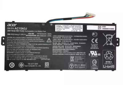 Genuine OEM Acer AC15A3J Battery for Chromebook R 11 N15Q8 C738T Series ...
