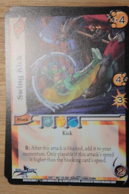 UFS Universal Fighting System Soul Calibur III Attack -"Swing Kick" | eBay
