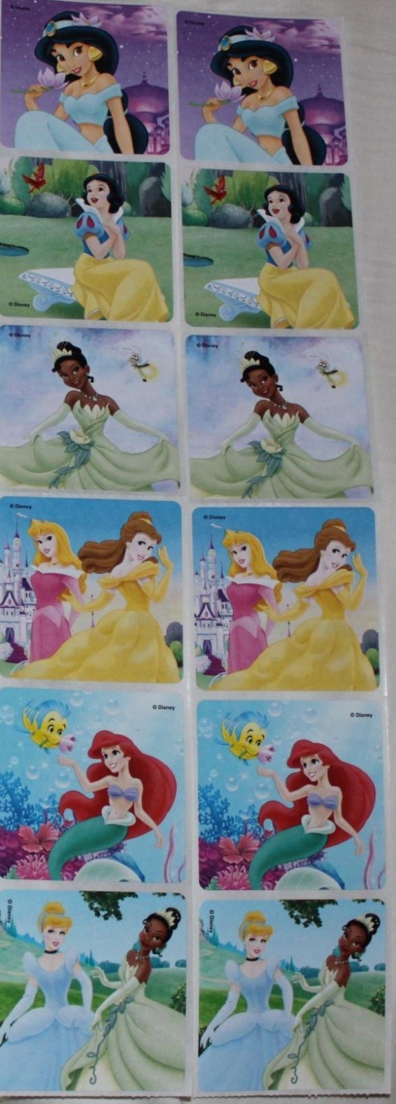 sticker lot party favors Dora Disney Princess TinkerBell - You Choose ...