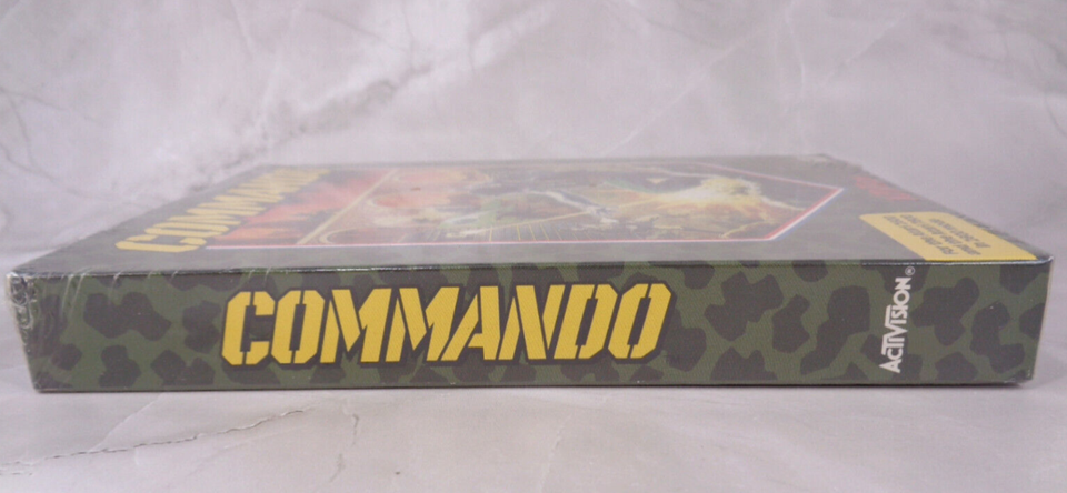Commando (Atari 2600/7800, 1985) by Activision Green Box New Sealed | eBay