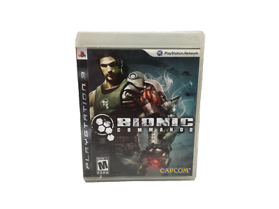 Playstation 3 PS3 Capcom Bionic Commando With Manual Tested 13388340033 ...