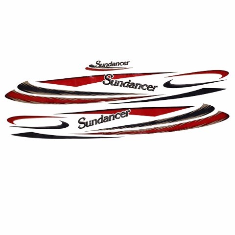 Sea Ray Boat Decals 139792-06 | Sundancer Red Stickers (Set of 3) | eBay