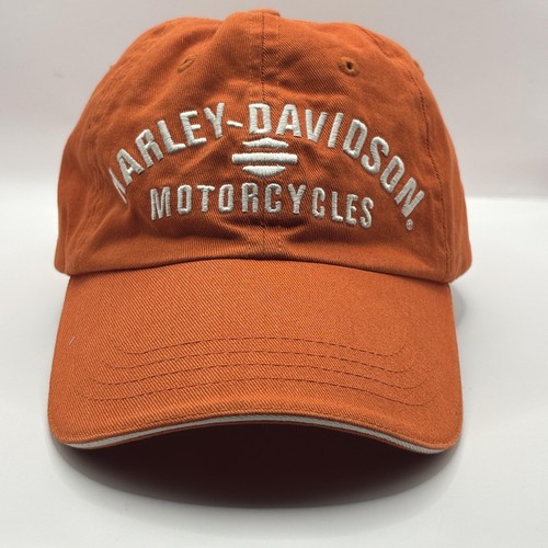 Harley-Davidson Hat Cap Strap Back Embroidered Motorcycles Biker Mens ...