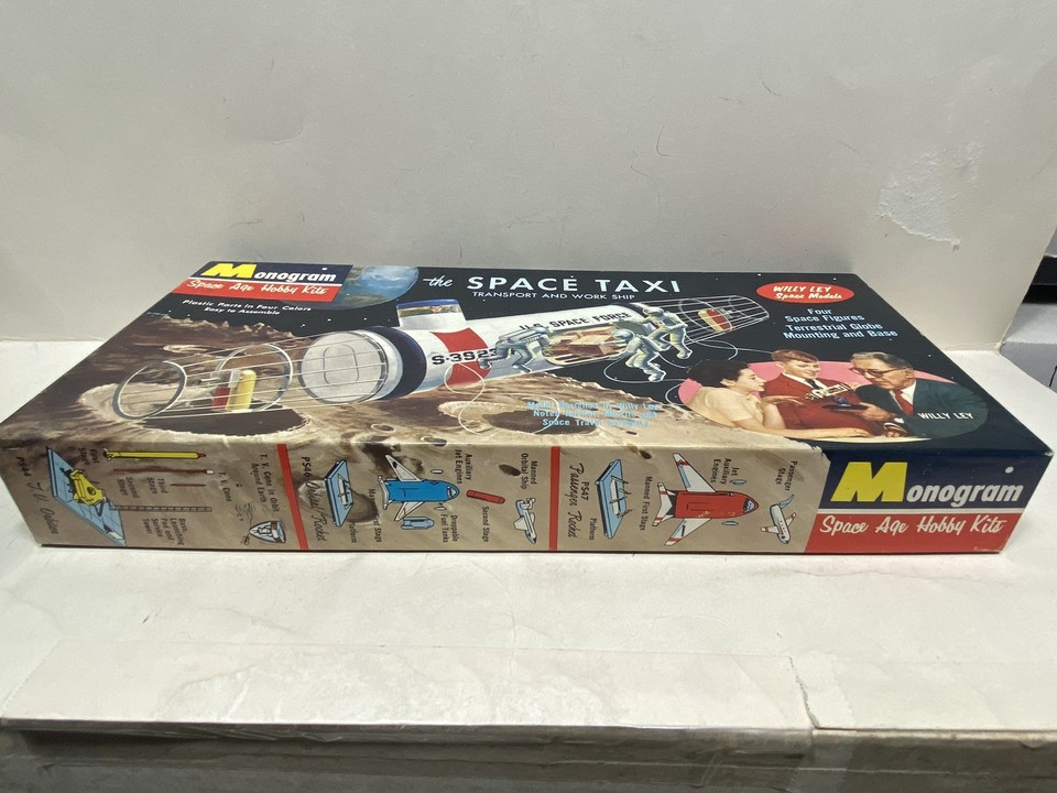 MONOGRAM “THE SPACE TAXI” WILLY LEY SPACE MODELS KIT | eBay
