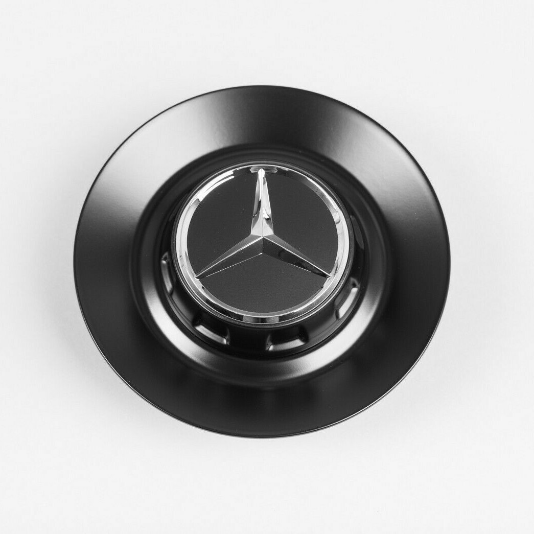 Genuine New Mercedes-Benz Black Wheel Hub cover A22240028009283 | eBay