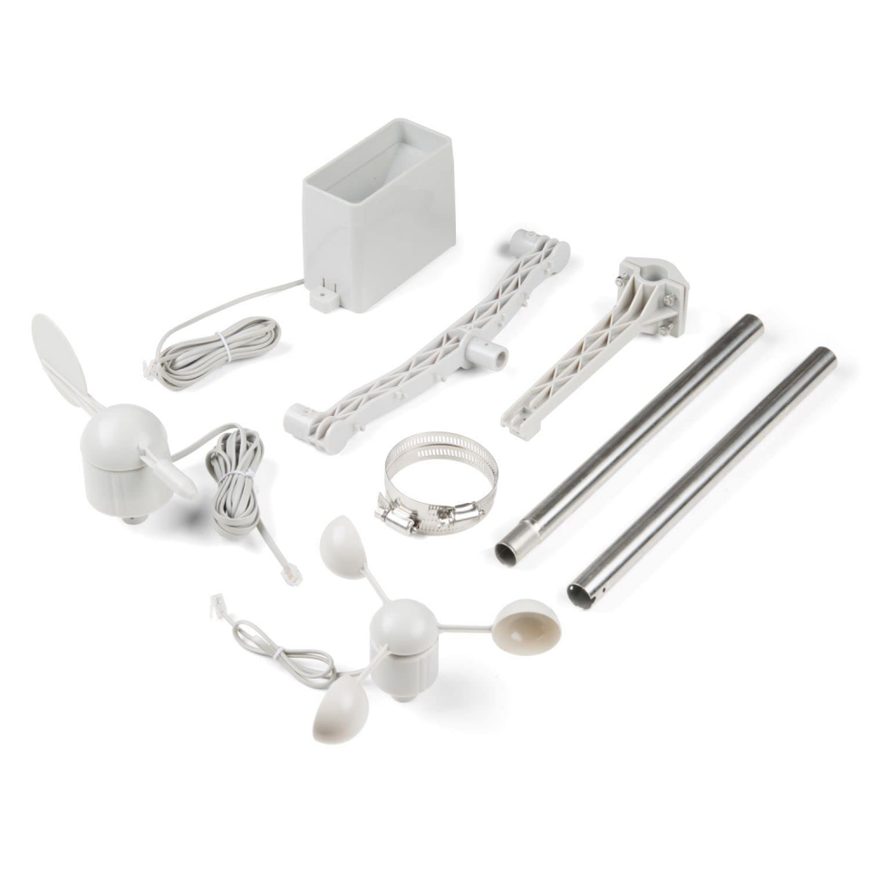Weather Meter Kit - Station Includes Analog sensors Wind Vane Cup ...