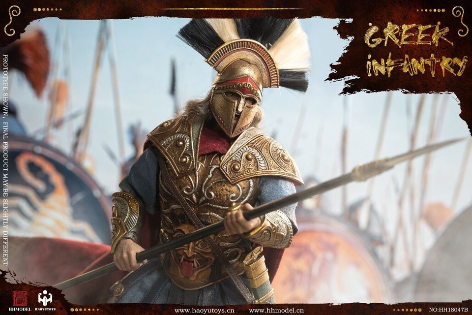 HHmodel HH18047B Imperial Army-Greek Infantry Gold Ver 1/6 Action ...