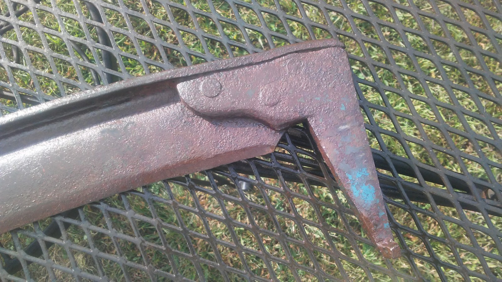 Vintage Large Scythe Blade Farm Tool Thick Heavy Blade | eBay