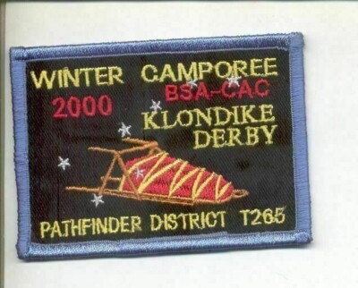 2000 CAC Pathfinder District Winter Camporee Klondike Derby patch | eBay