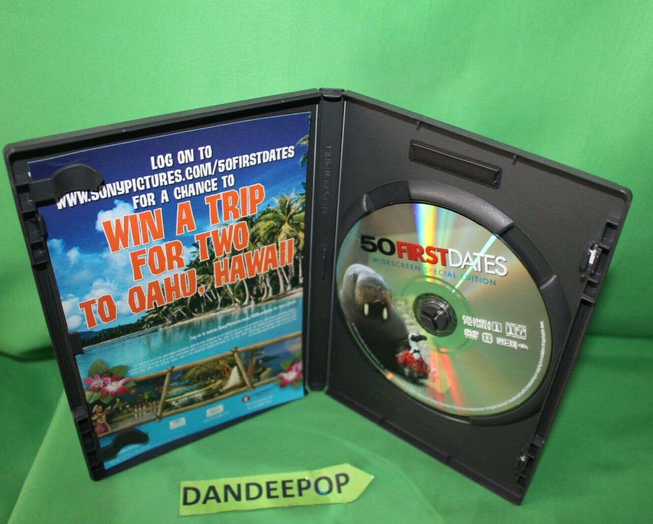50 First Dates (DVD, 2004, Special Edition - Widescreen) Movie ...