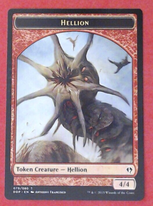 MTG (10) Hellion Token - Duel Decks: Zendikar vs. Eldrazi (DDP) -P44 | eBay
