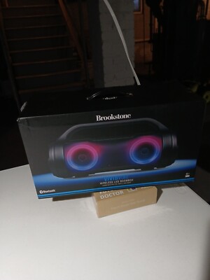 Brookstone Wireless Party Boombox, Black | eBay