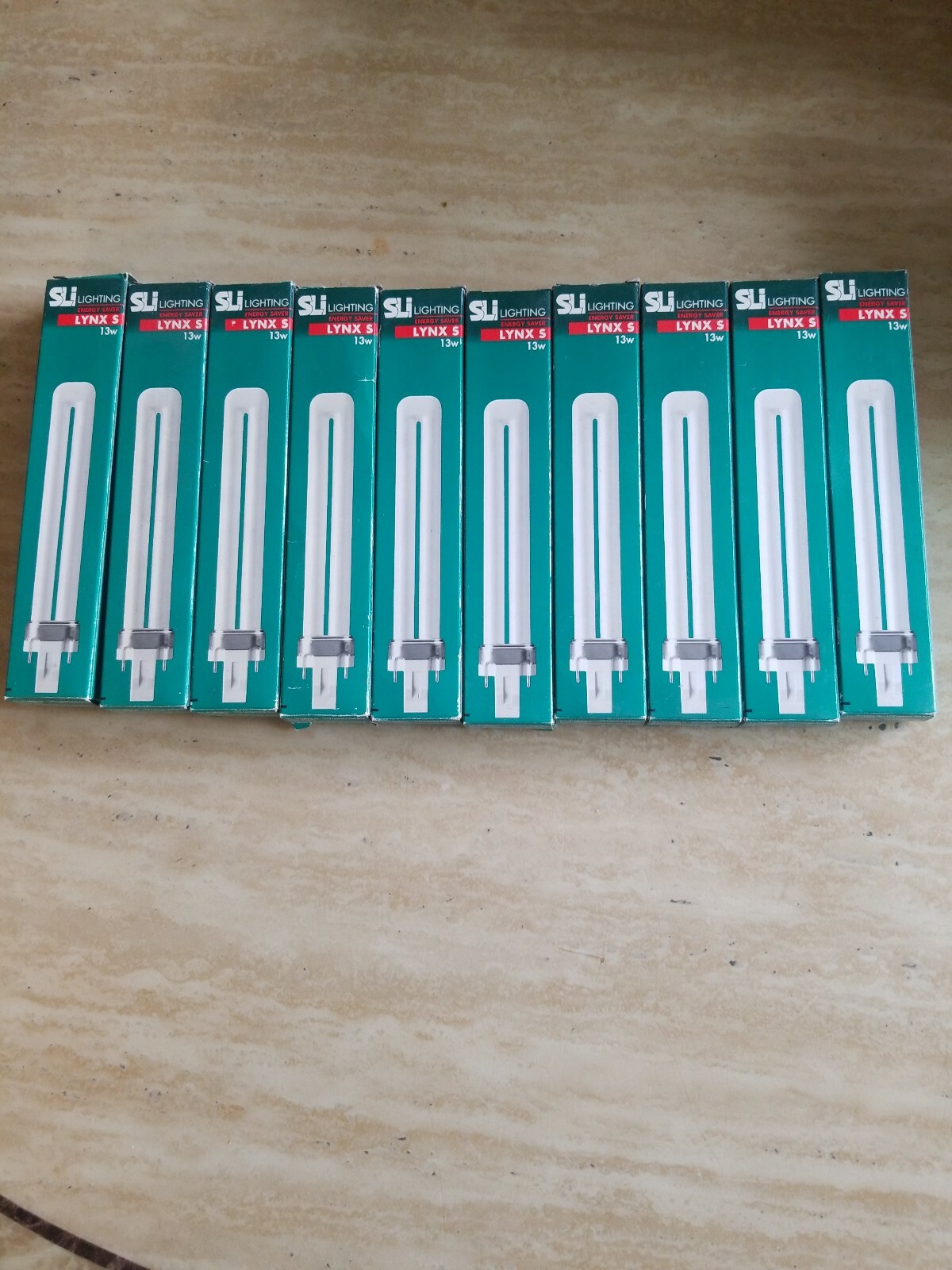 *TEN* SLI Lighting Energy Saver LYNX S 13W Bulbs *NOS* + | eBay