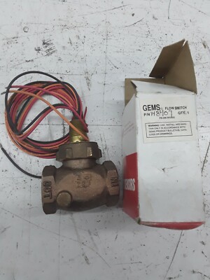 Flow switch shuttle type 1". FNPT 6.0 GPM | eBay