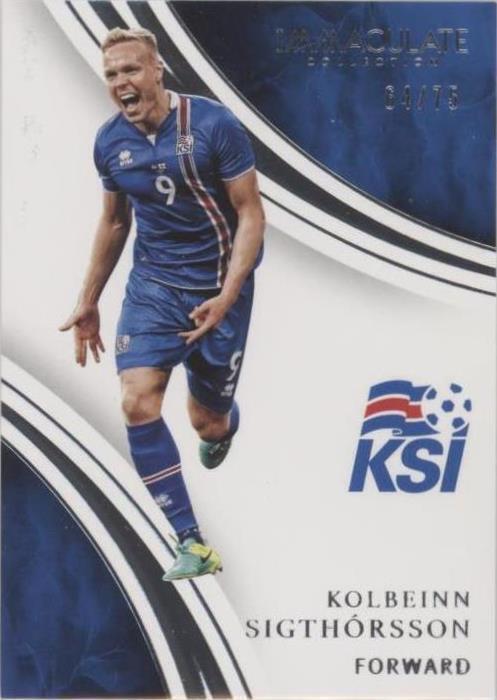 2017 Panini Immaculate Collection - Kolbeinn Sigthorsson #40 /75 for ...