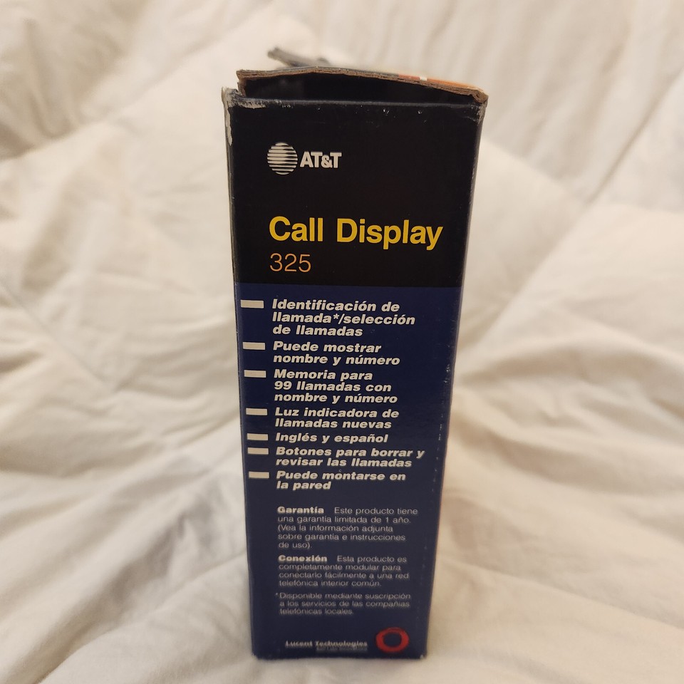 Vintage AT&T Call Display 325 Caller ID - Lucent Technologies - New ...