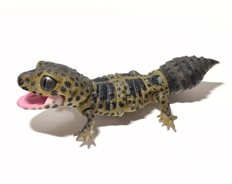 Bandai Japan Exclusive Leopard Carbon Gecko Lizard Figure | eBay