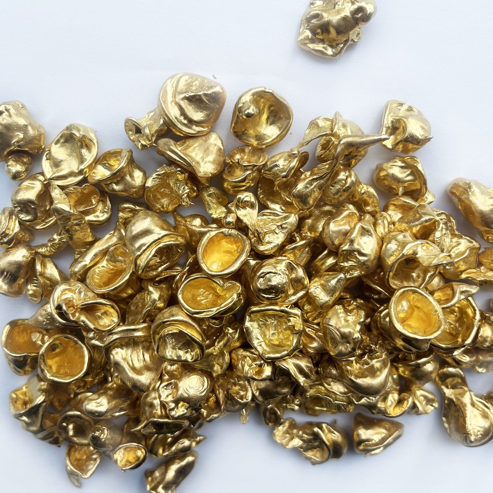 500G Dental Lab Non Precious Gold Metal Alloy For Casting Full Cast ...