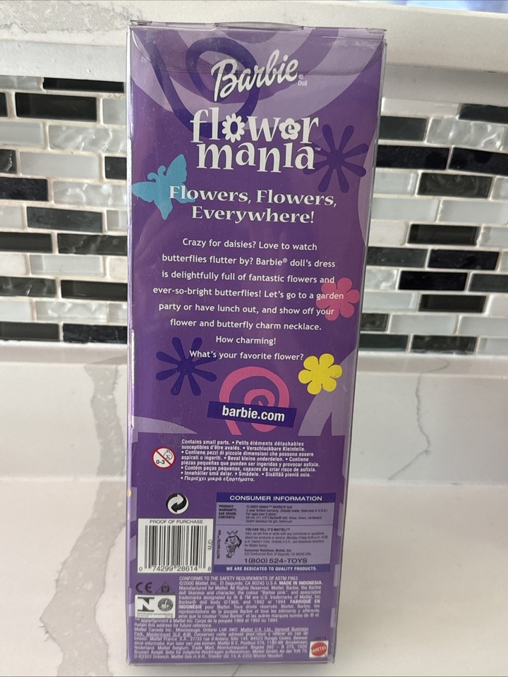 Flower Mania Barbie Doll Special Edition 2000 Mattel Flower Mania | eBay