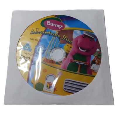 BARNEY ADVENTURE BUS DVD IN VGWC DISC ONLY NO CASE INCLUDED + FREE UK ...