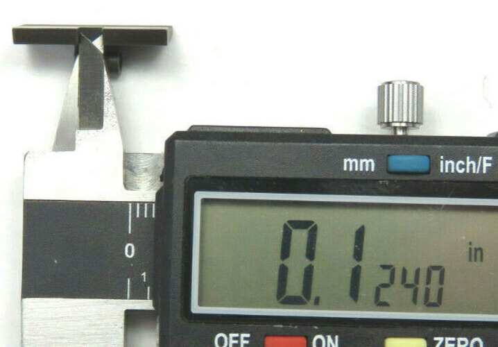 Dan Wesson Target Adjustable Rear Sight Plate Blade 0.124" - NEW OLD ...