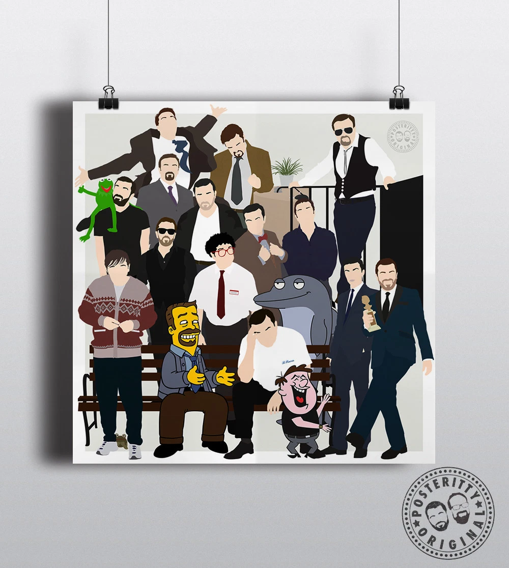 Derek Ricky Gervais Poster