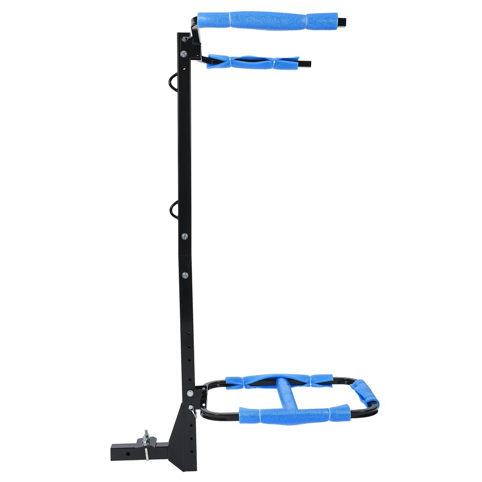 RV Kayak Rack Hitch Mount Standing Kayak Carrier Fit up to 12'' Kayaks ...