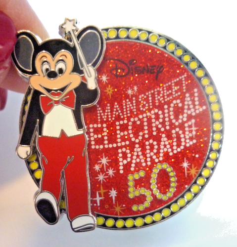 DISNEY PIN ARTIST PROOF MAIN STREET ELECTRICAL PARADE 50TH MICKEY MOUSE ...