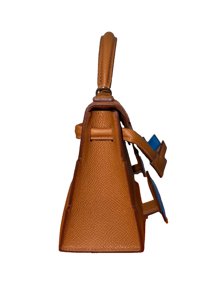 Hermes Kelly Doll Picto Mini Kellydole 20 Pochette Gold Epsom Quelle ...