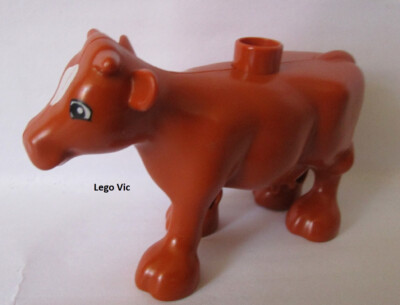 Lego dupcow1c01pb02 Duplo Cow Farm Vache du 10524 MOC | eBay