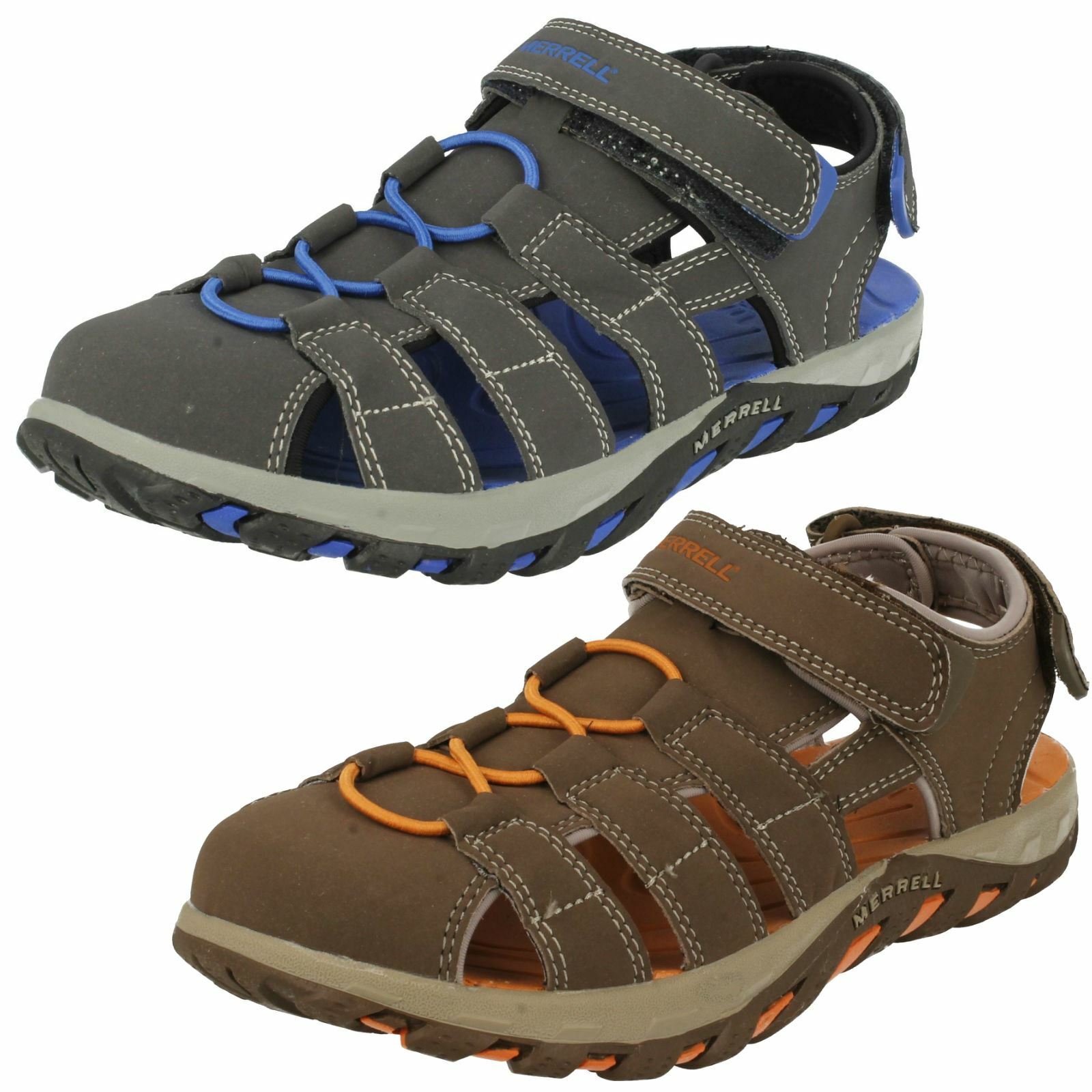 Boys Merrell Closed Toe Sandals Waterpro Web | eBay