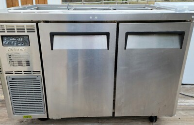 Turbo Air Refrigerated Sandwich Prep Unit with Various Plastic Inserts ...