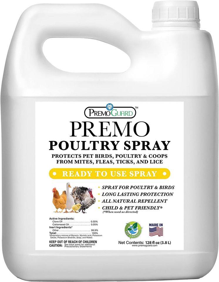 Poultry Spray Treat Mites Fleas Flies Lice Fast Acting Effective ...