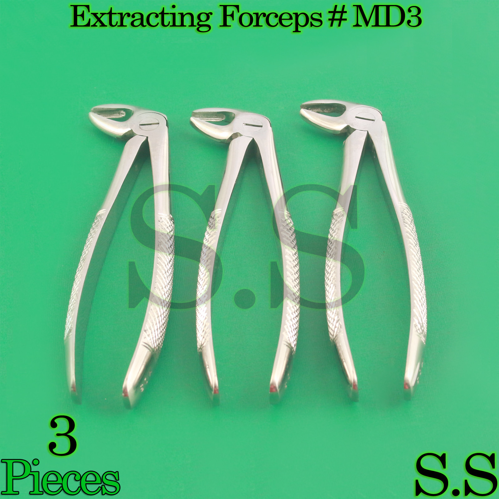 3 Extracting Forceps # MD3 Surgical Dental Instruments | eBay